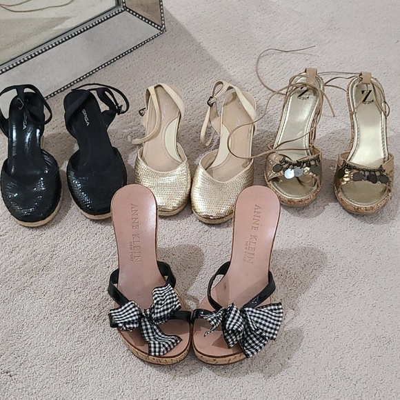 Anne Klein | Shoes | Womens Wedge Shoes Bundle | Poshmark